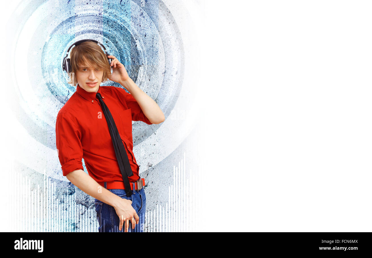 Teenager at festival Cut Out Stock Images & Pictures - Alamy