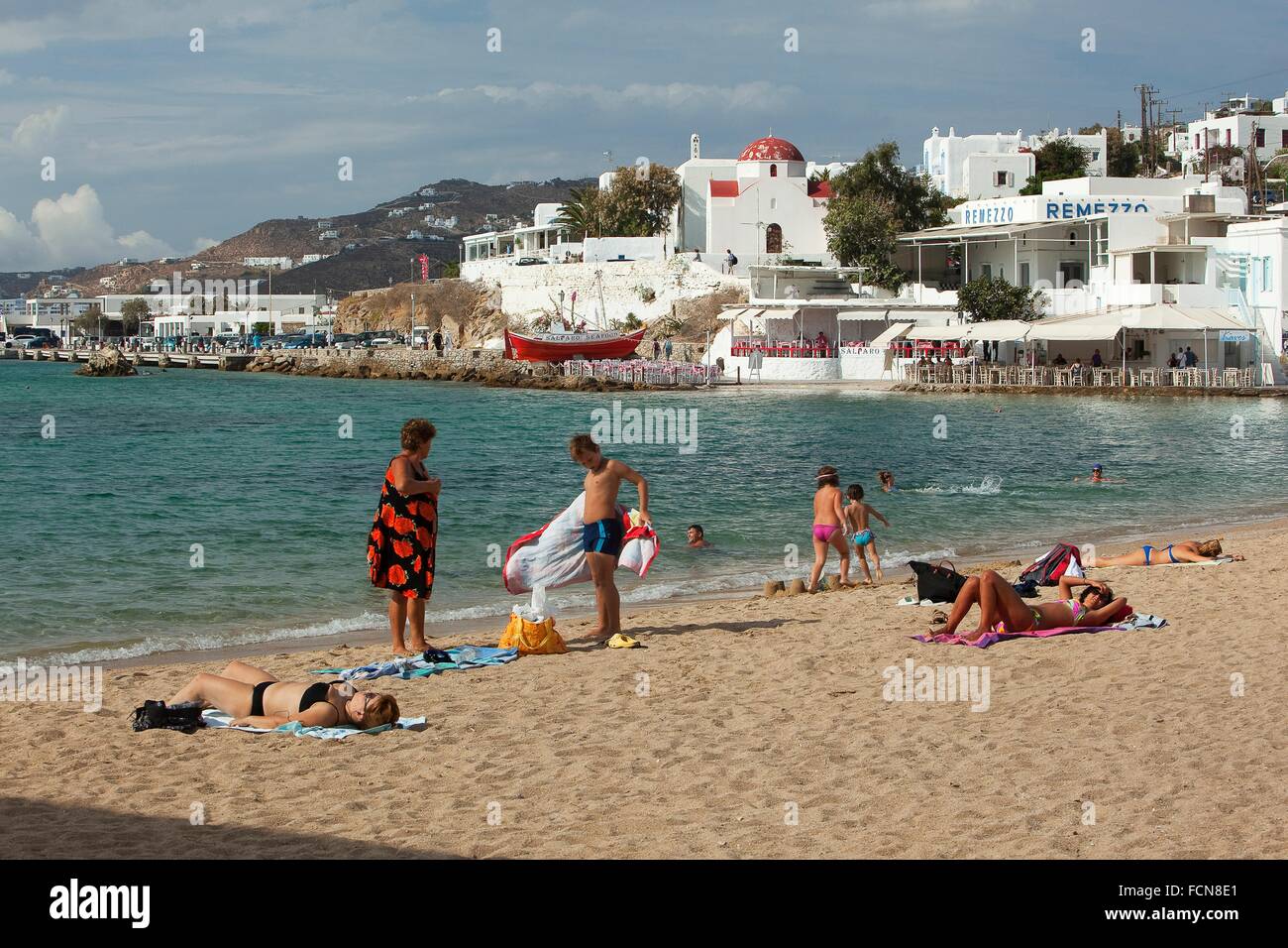 Greek Beaches People