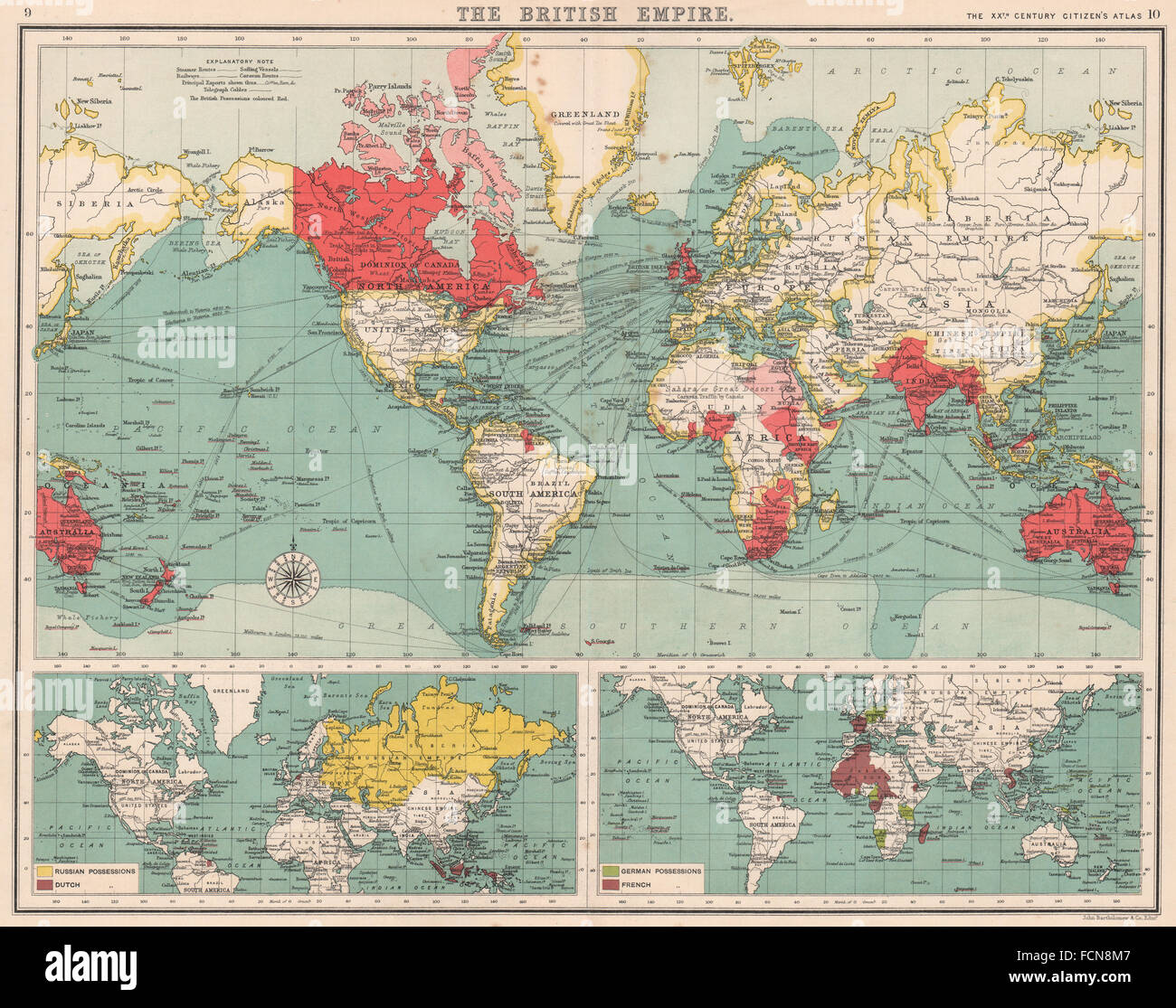 Russian empire map hi-res stock photography and images - Alamy
