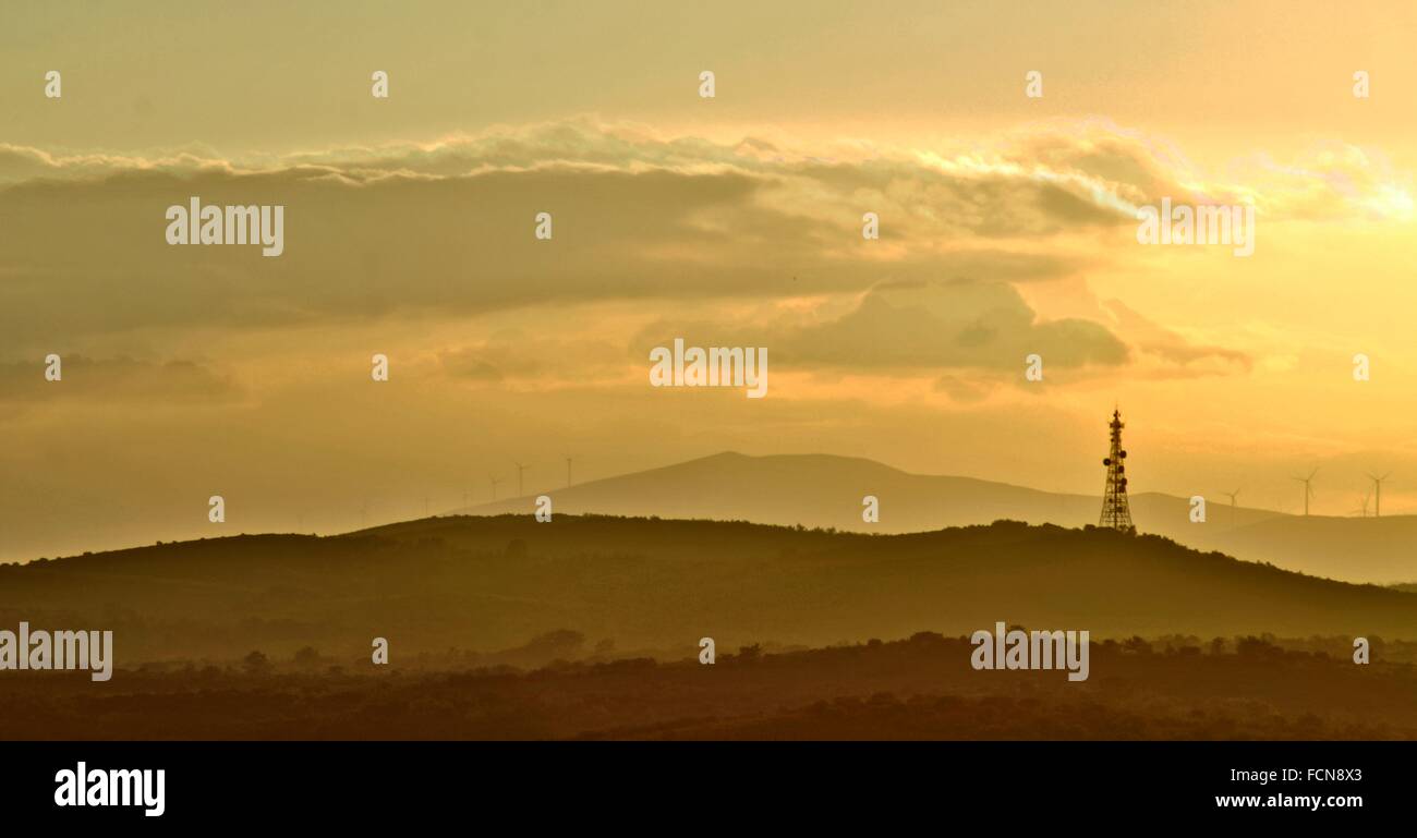 Sunset - Photographed using a similar 'Time-Stack' technique, in ...