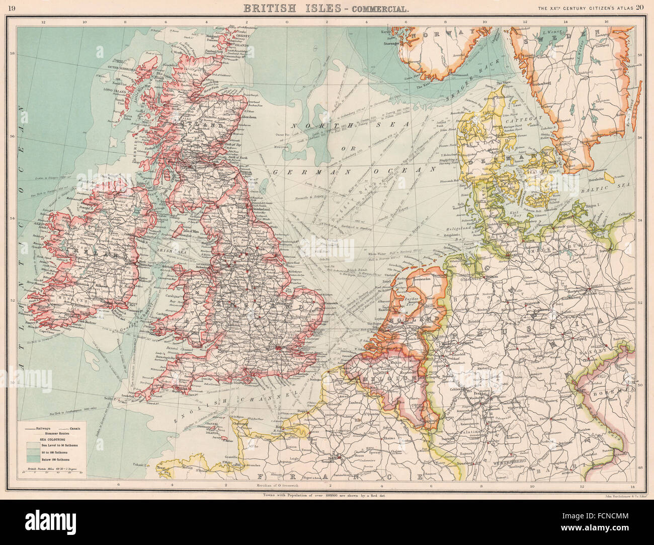 British Isles And Europe