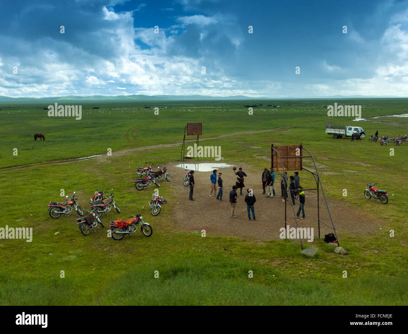 the Yellow River first bend Stock Photo - Alamy