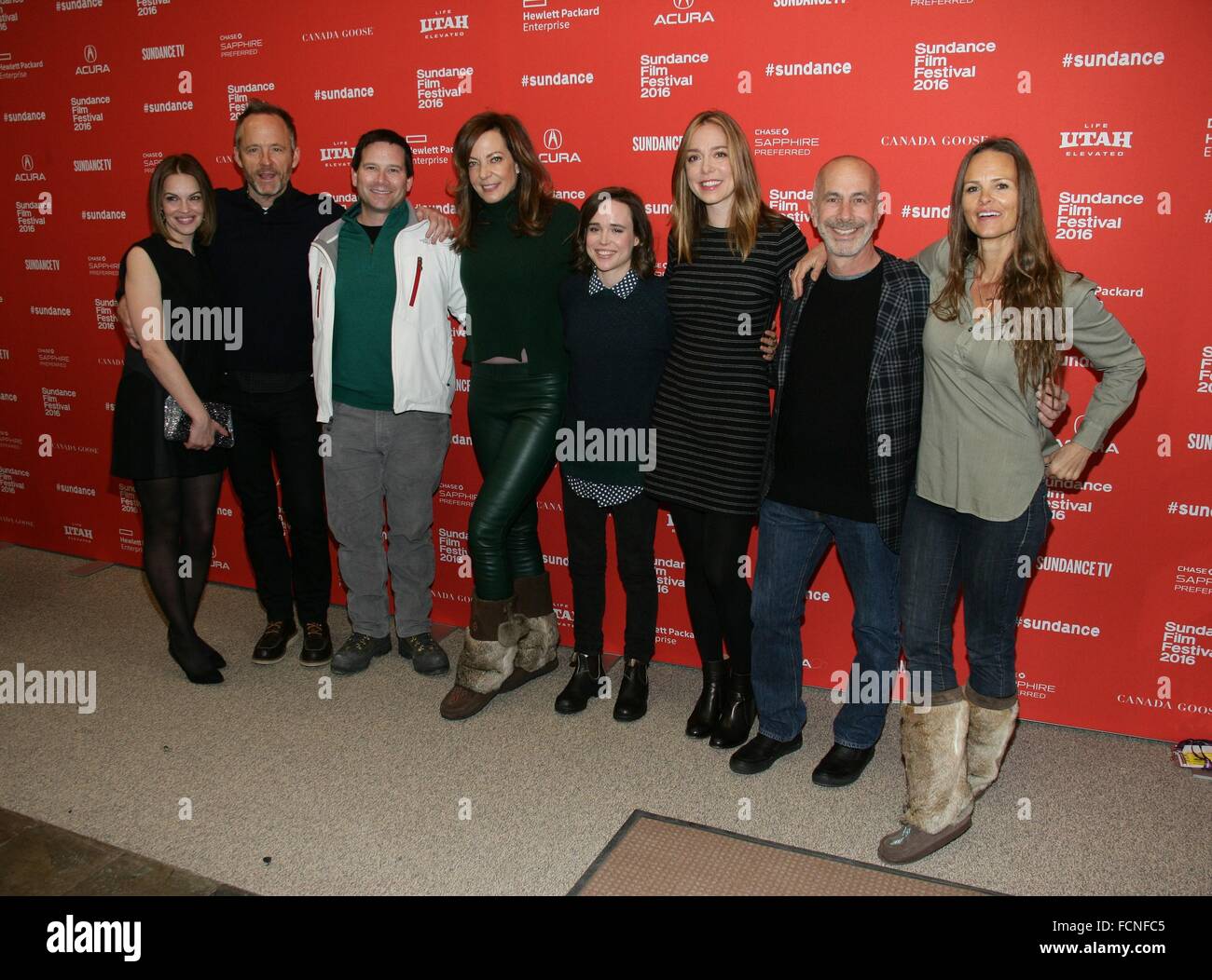 Park City, UT, USA. 23rd Jan, 2016. Tammy Blanchard, John Benjamin ...