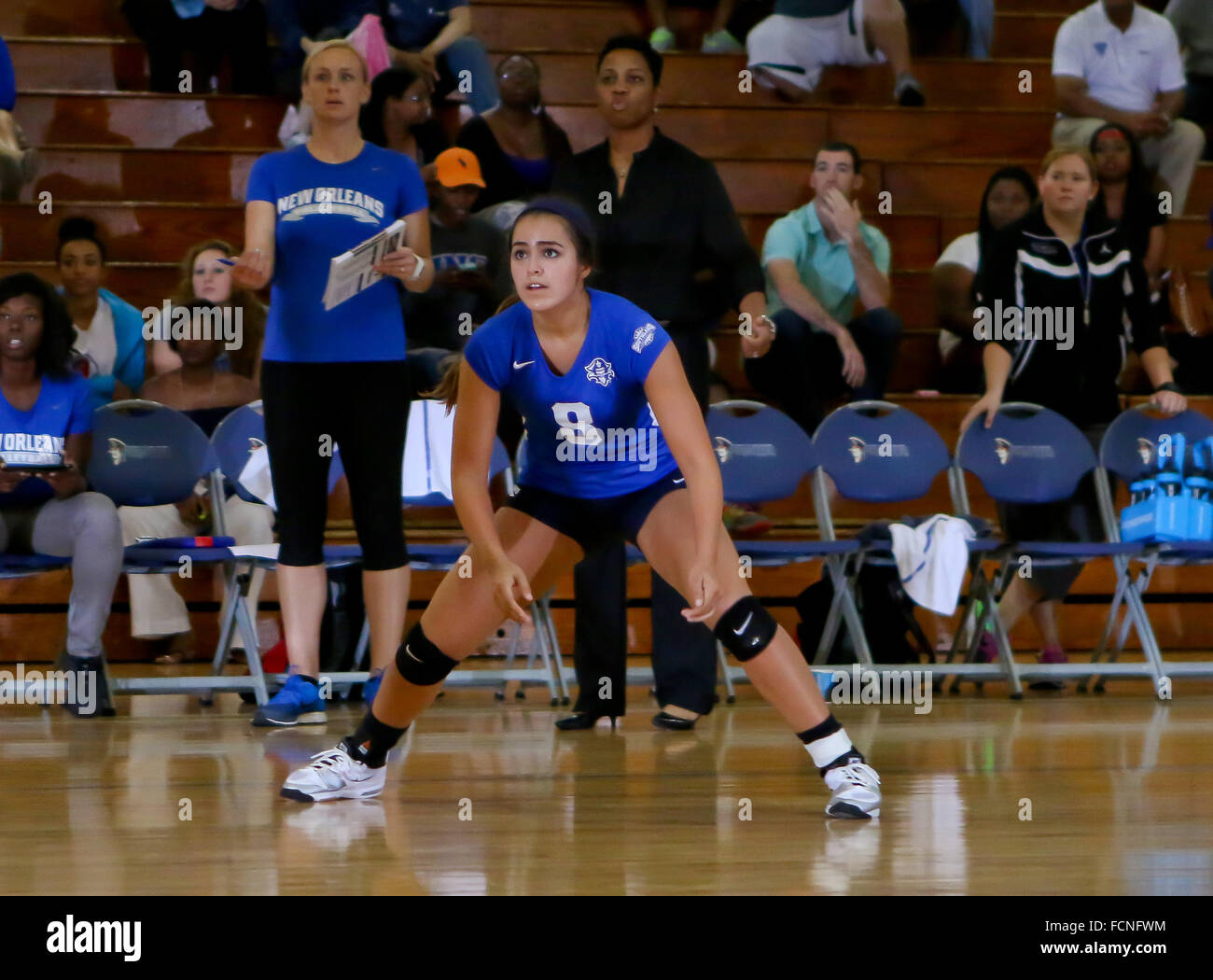New Orleans Louisiana, USA. 7th Oct, 2014. UNO Celeste Ramirez (8 ...
