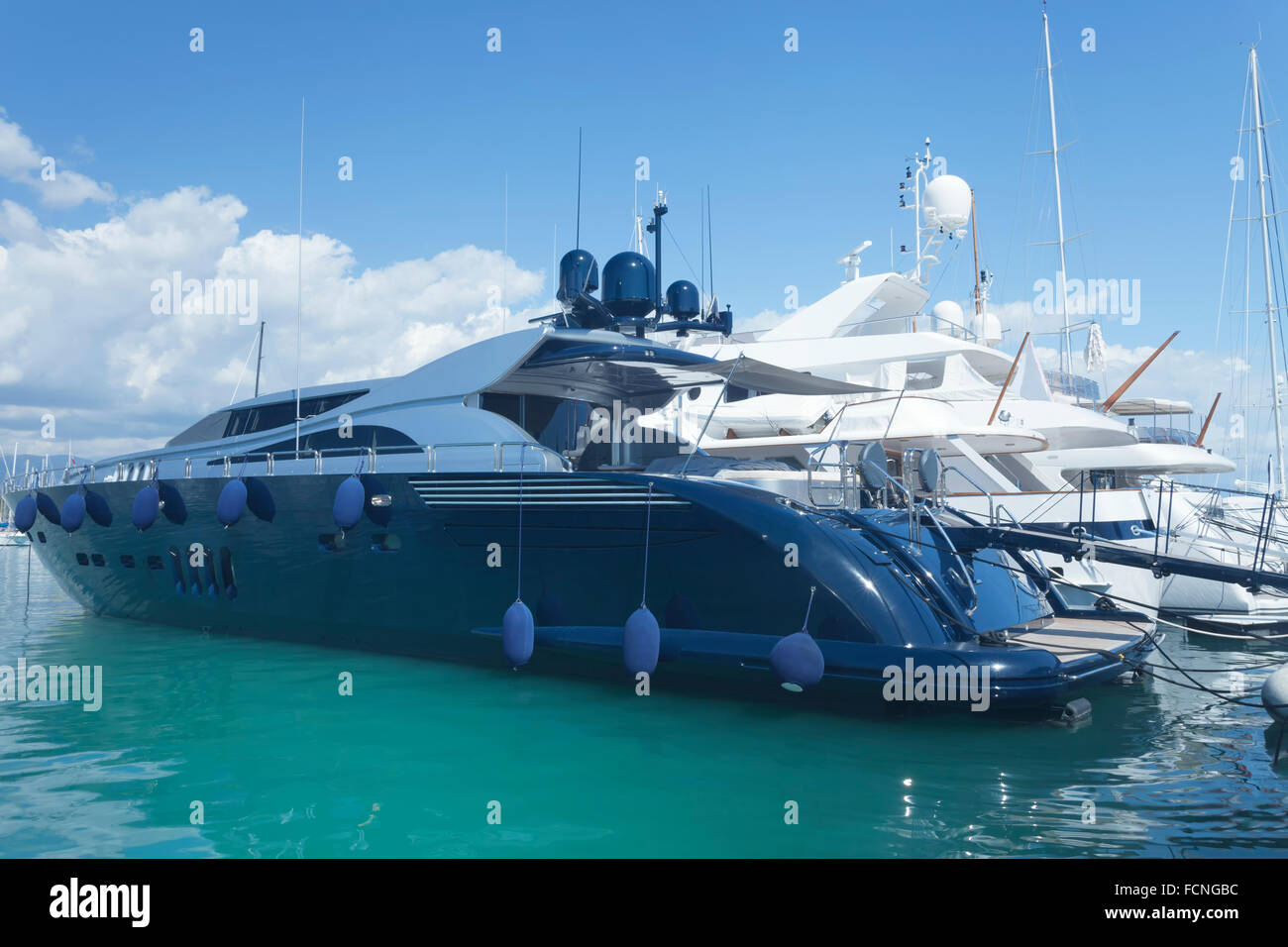 Super yacht nice hi-res stock photography and images - Alamy