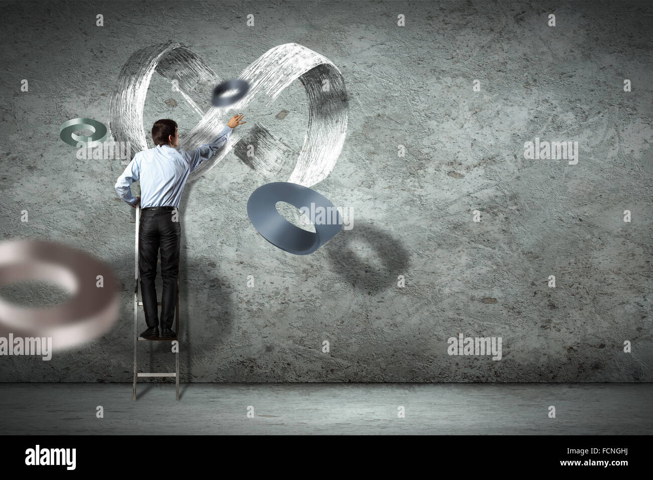 Permanent wall drawing hi-res stock photography and images - Alamy