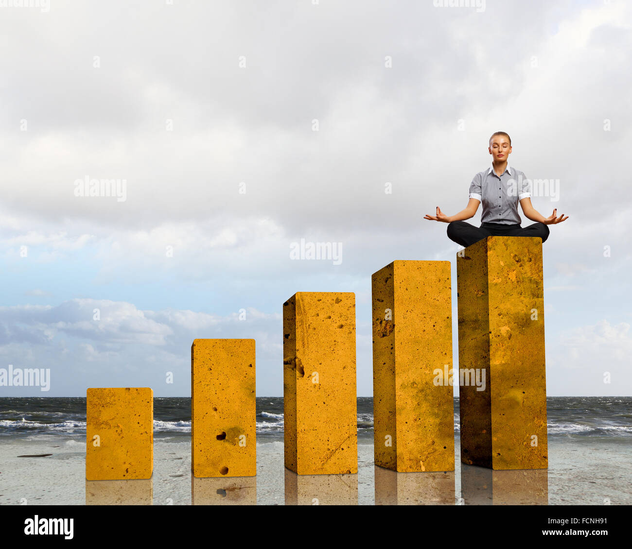 Graph of success hi-res stock photography and images - Alamy