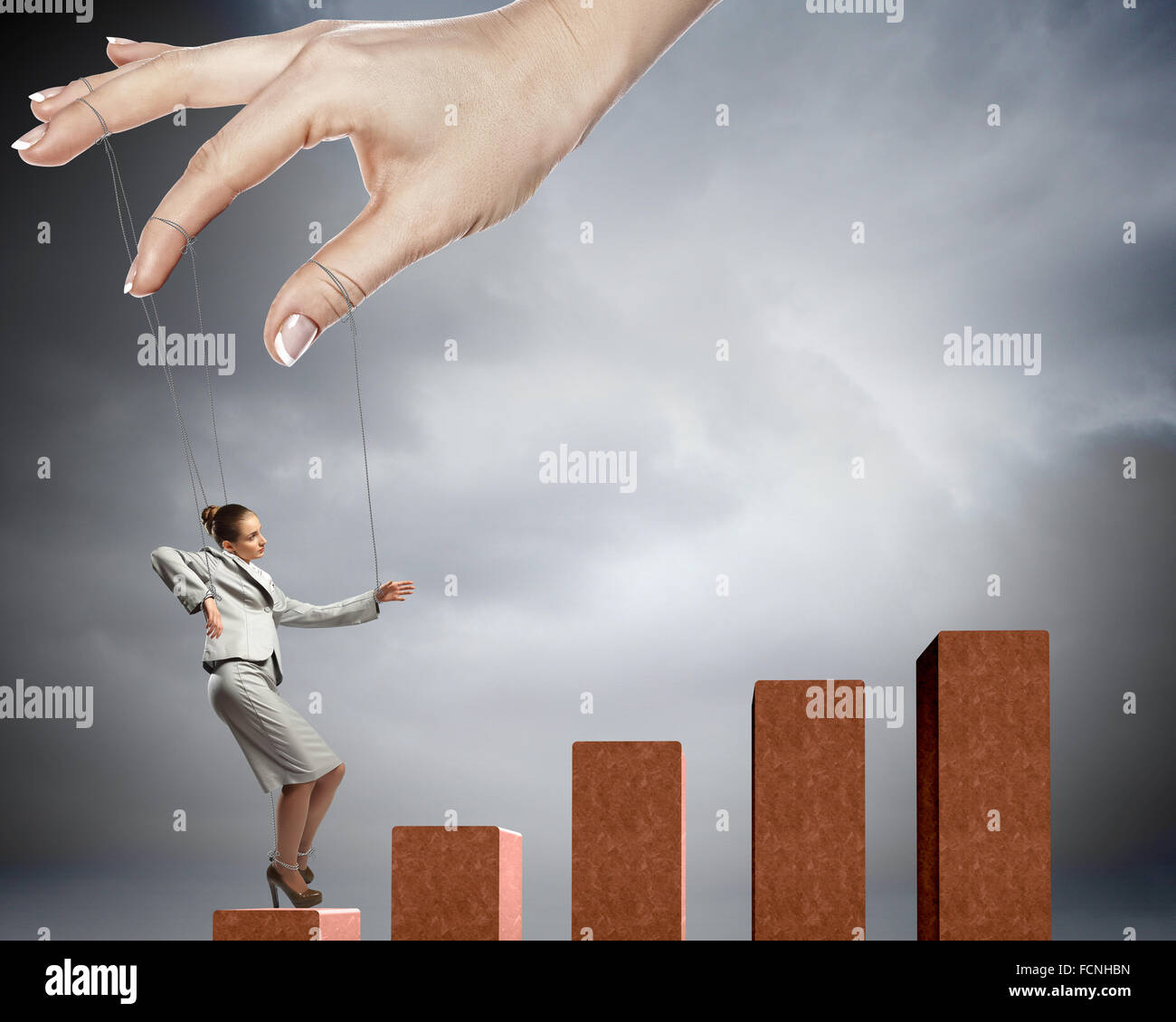 Marionette control bar hi-res stock photography and images - Alamy