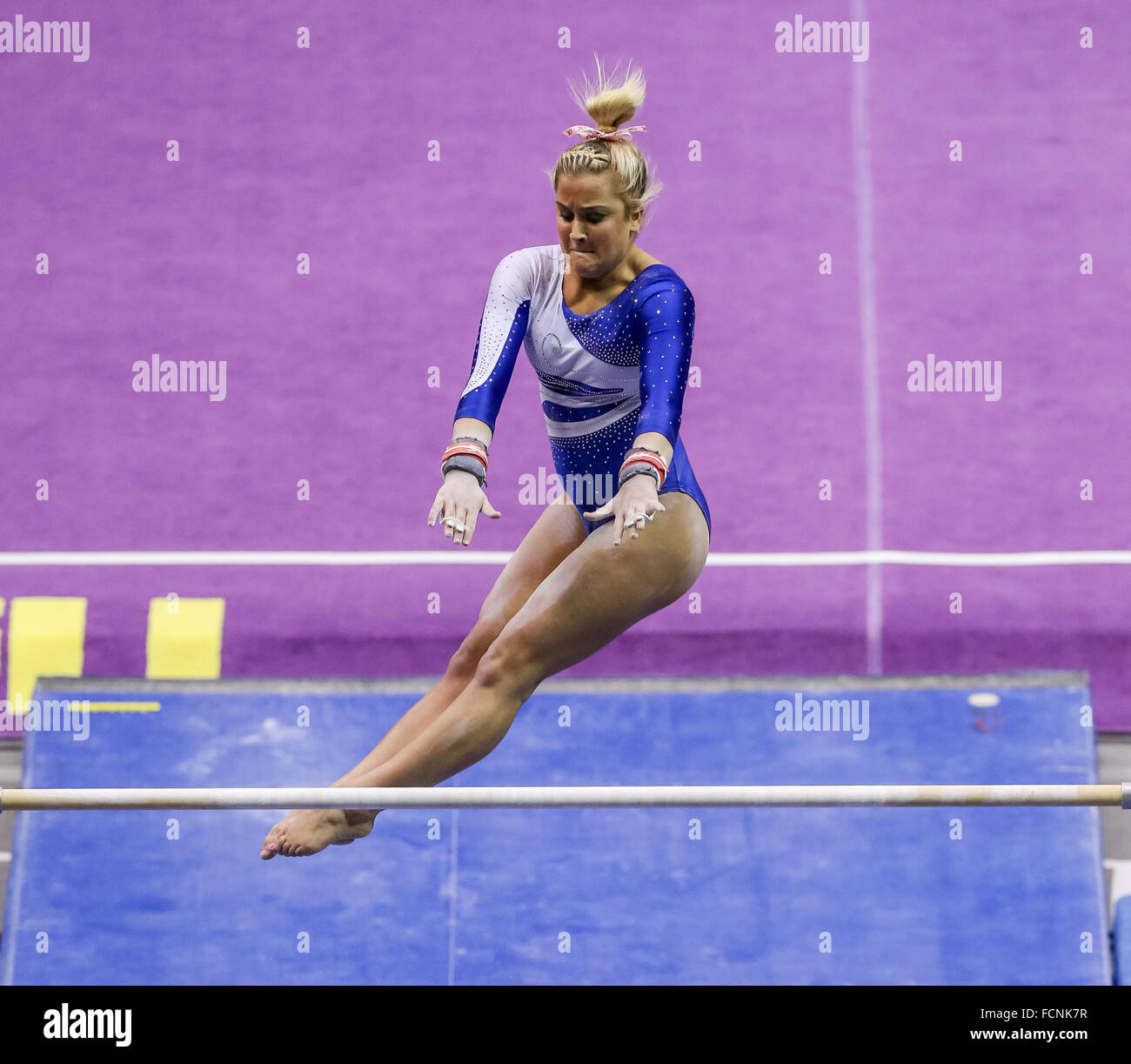 Baton Rouge, LA, USA. 22nd Jan, 2016. Kentucky Wildcats Alex Hyland on ...