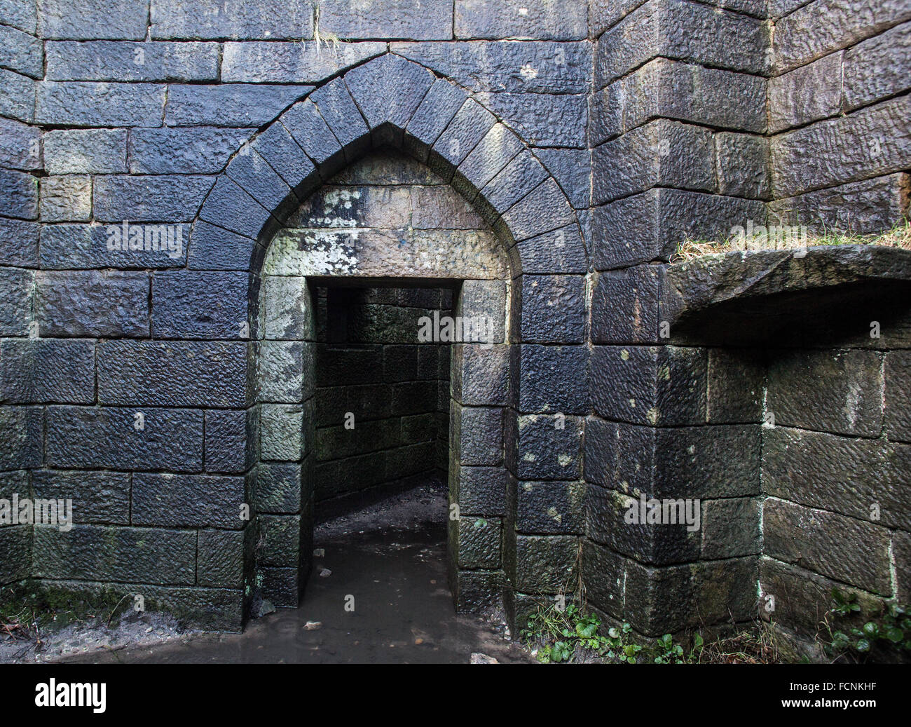 Rivington Castle, a scaled down copy of Liverpool Castle, Part of the ...