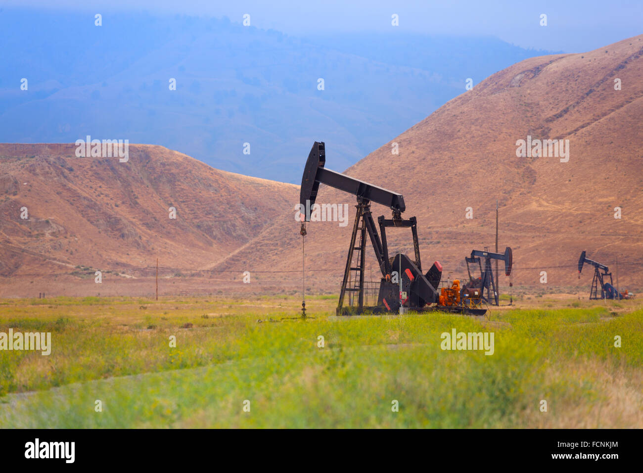 Mining in the mountains and fields of California Stock Photo - Alamy