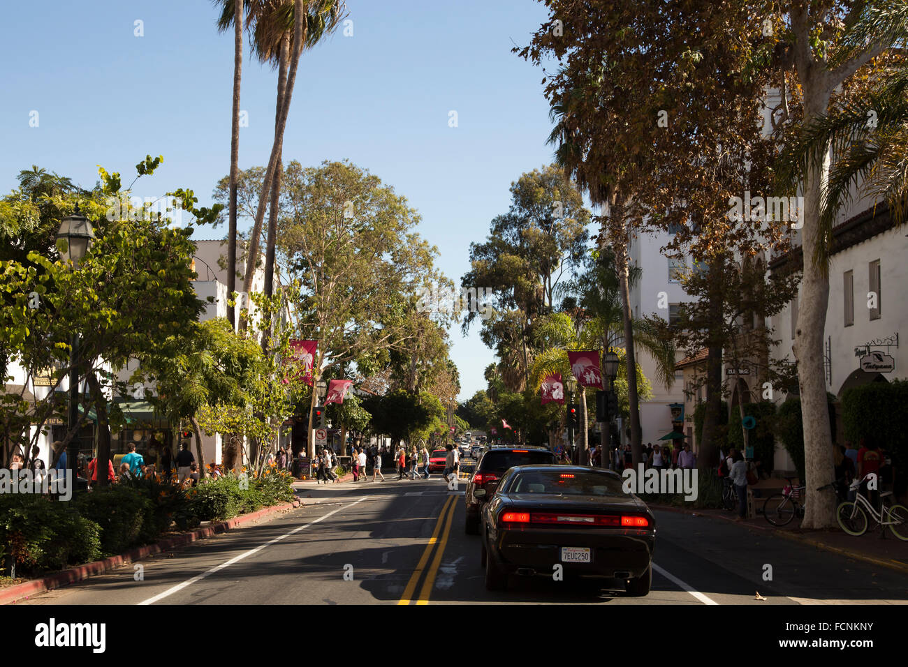 Downtown santa barbara hi-res stock photography and images - Alamy