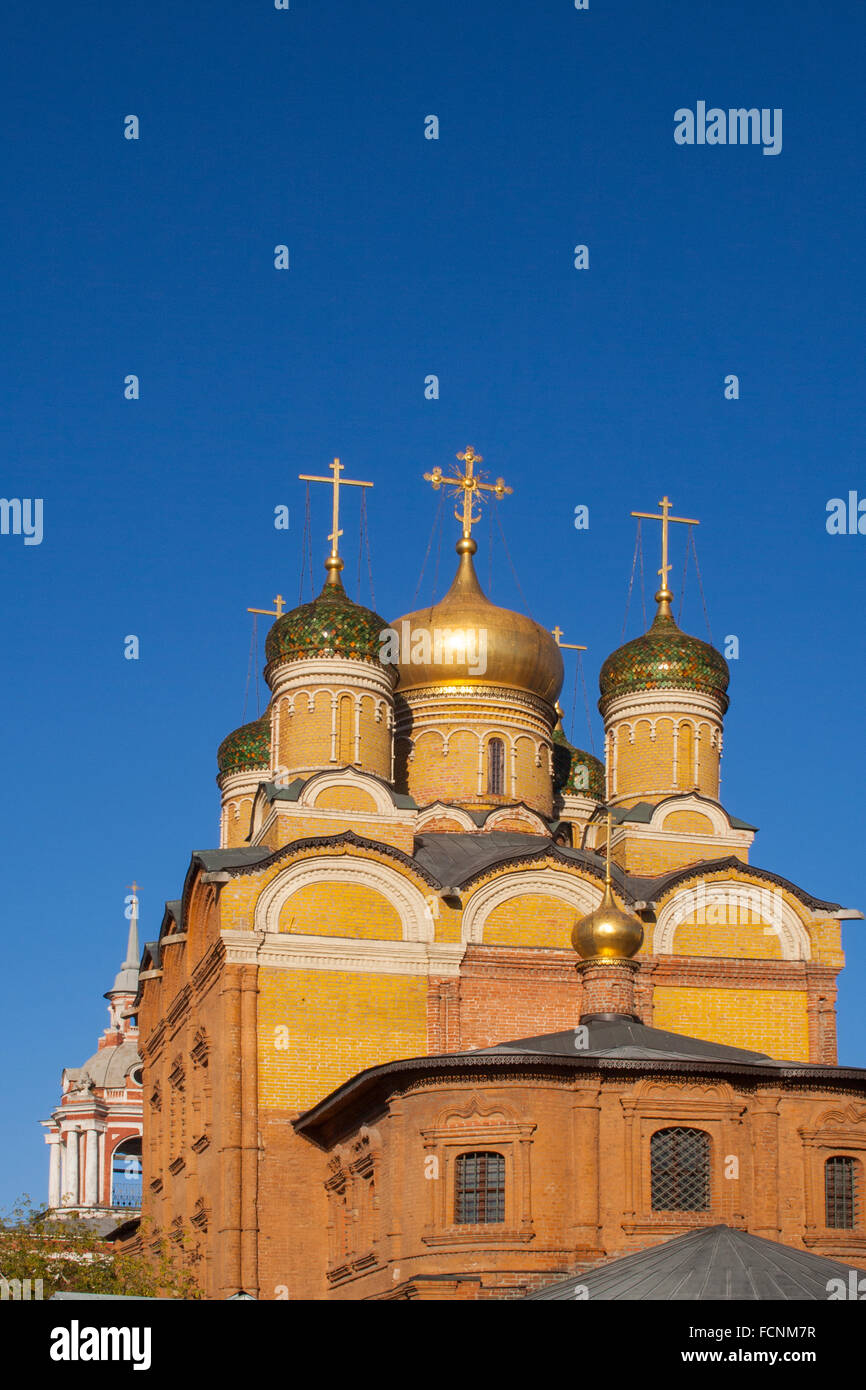 Cathedral of the Sign on ulitsa Varvarka, the oldest street in Moscow ...
