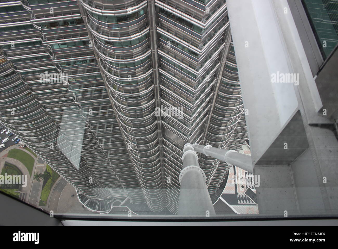 Petronas Towers, looking down Stock Photo - Alamy