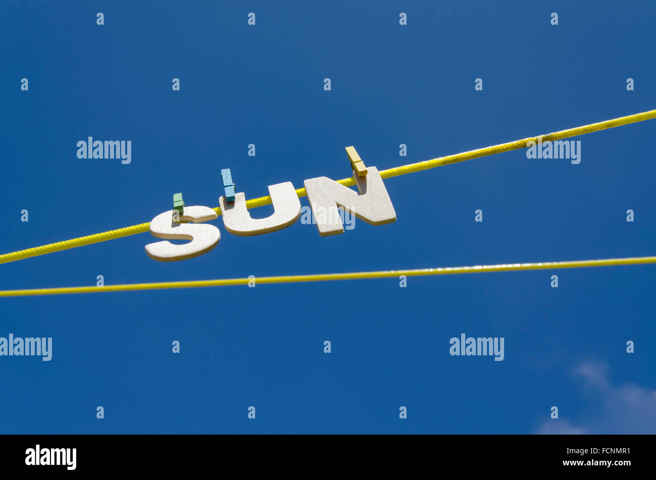 Sun Letters High Resolution Stock Photography and Images - Alamy