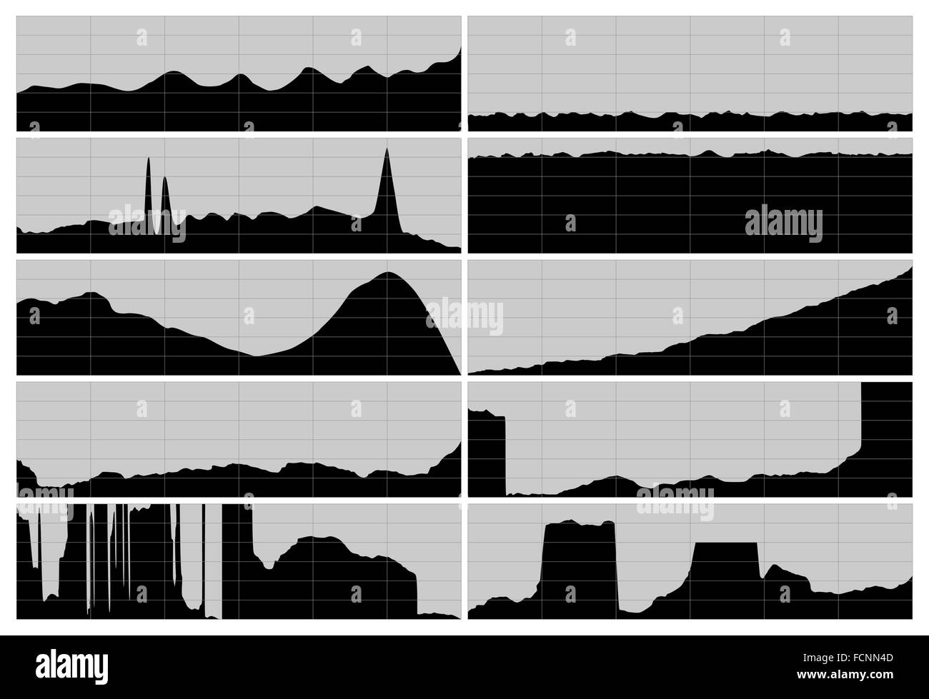 Infographic charts concept Black and White Stock Photos & Images - Alamy