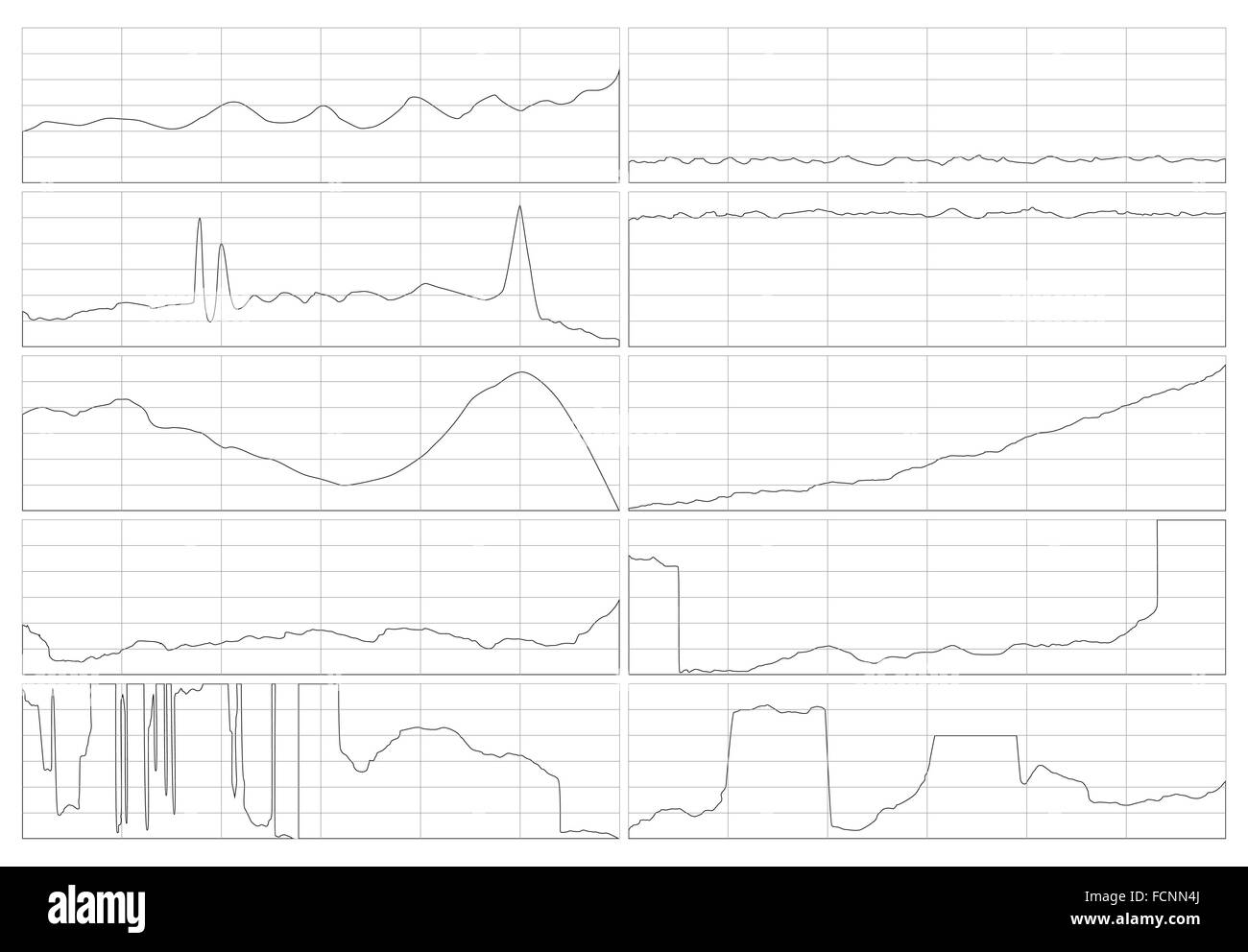 Business flat graph trend chart scheme Stock Vector Image & Art - Alamy