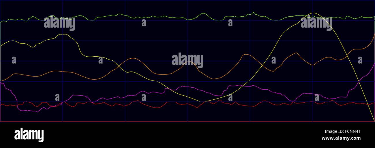 Business flat graph trend chart scheme Stock Vector Image & Art - Alamy