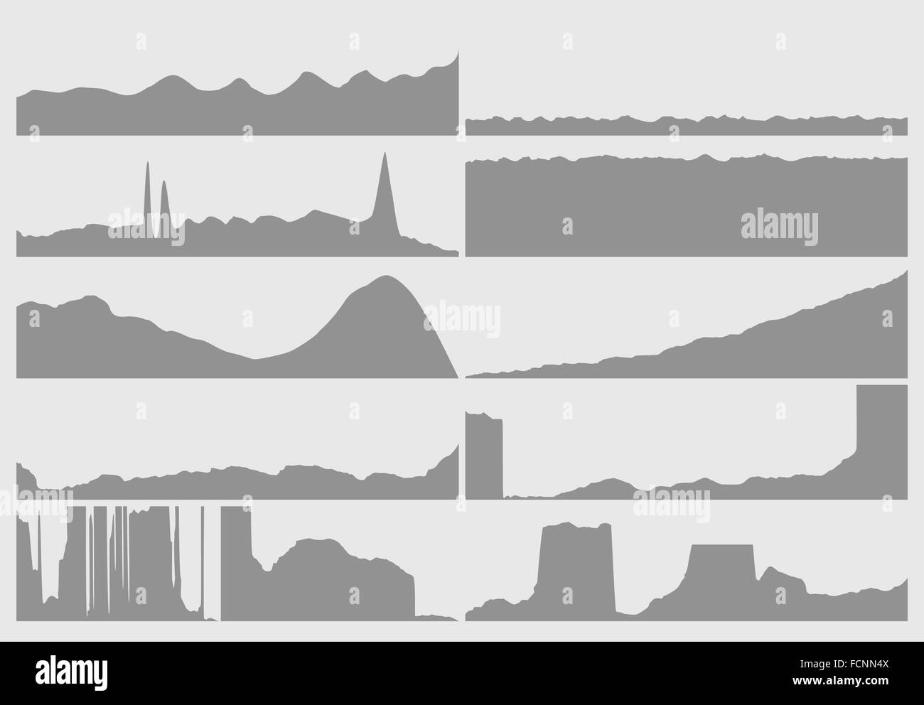 Infographic charts presentation business Black and White Stock Photos ...