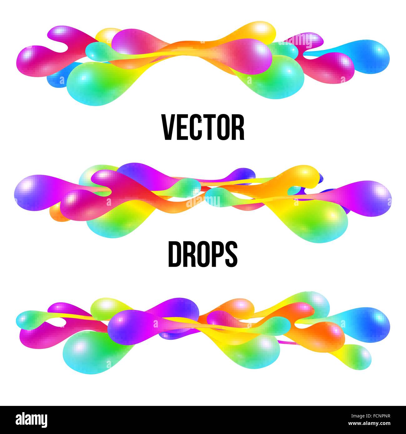 Pigment drop water paint Stock Vector Images - Alamy