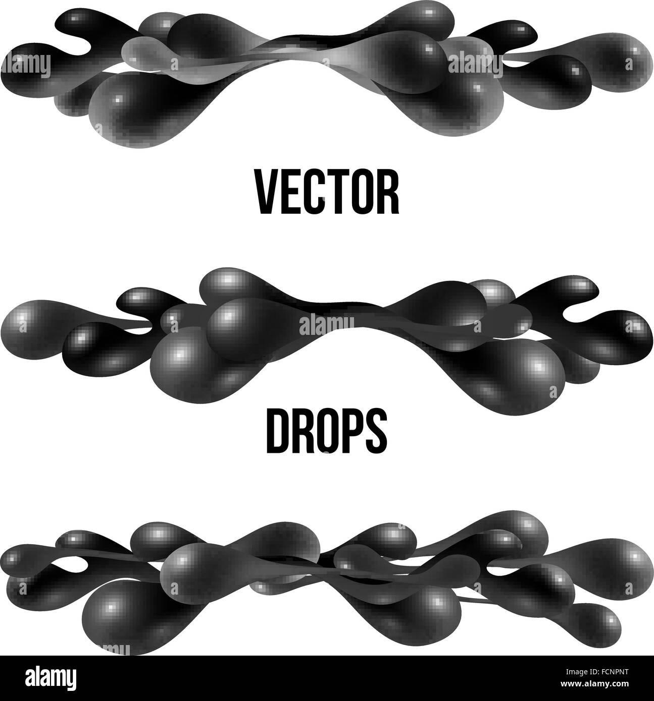 Black vector fuel drops set Stock Vector Image & Art - Alamy