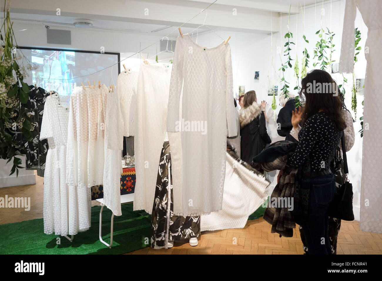 London,England,UK : Taslima Khan the founder/designer of TASLIMA K was ...