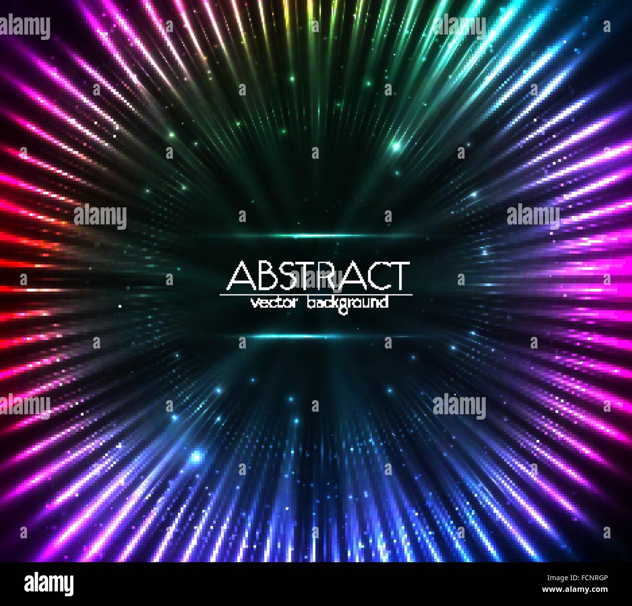 Digital concept northern light Stock Vector Images - Alamy