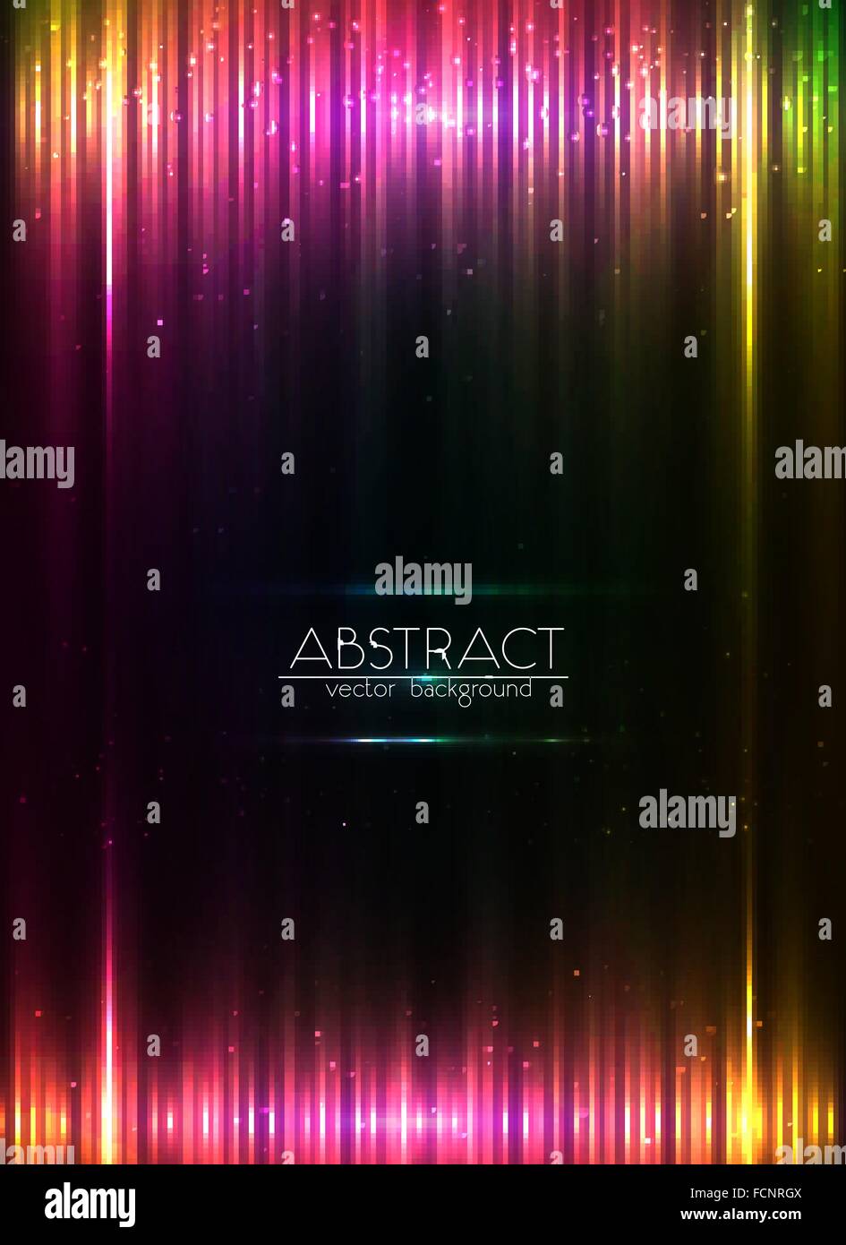 Glowing ray light pink yellow Stock Vector Images - Alamy