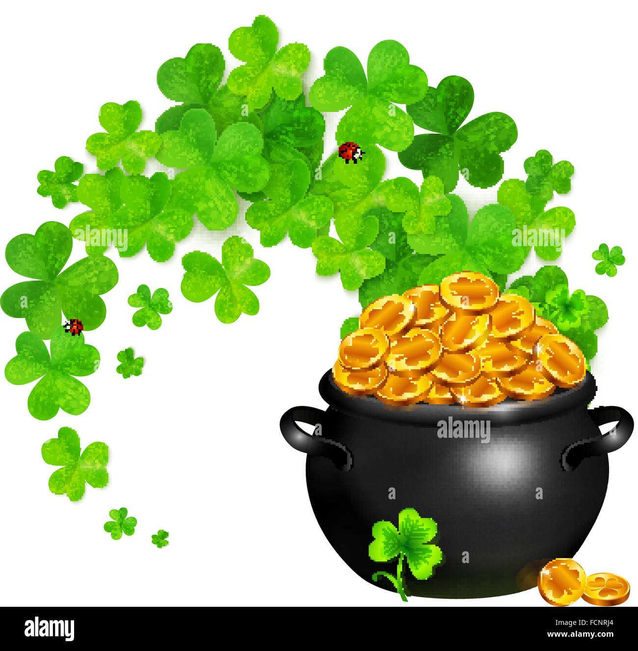 Magic concept golden hat Stock Vector Images - Alamy