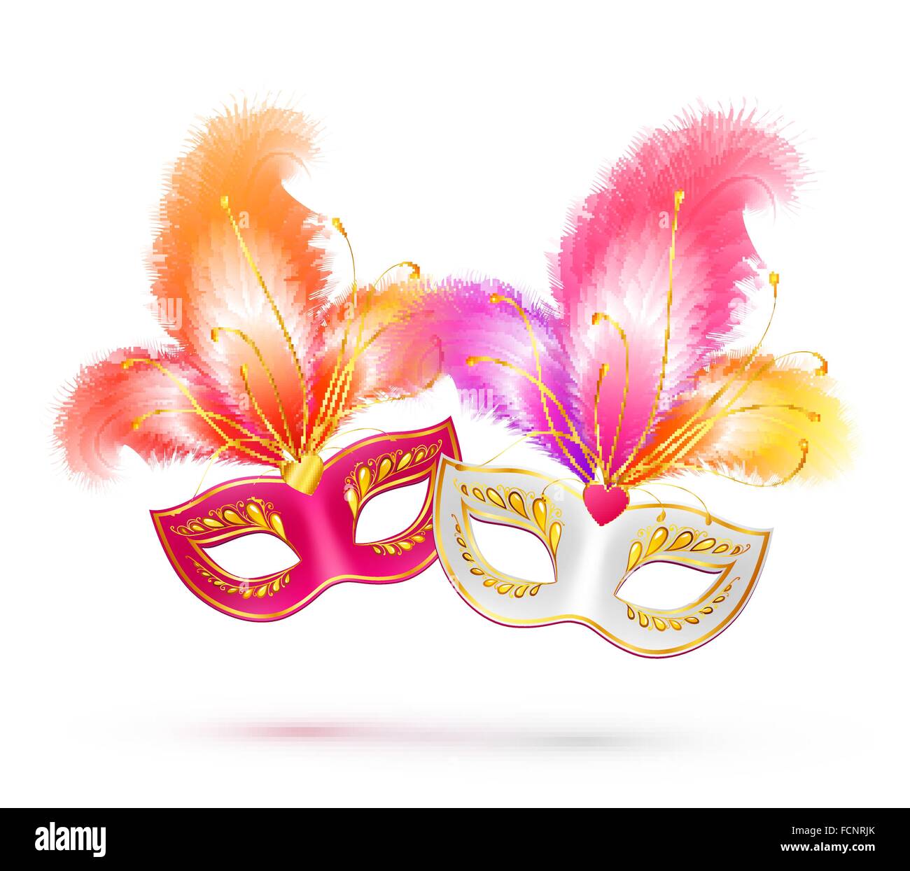 Venecian carnival masks hi-res stock photography and images - Alamy