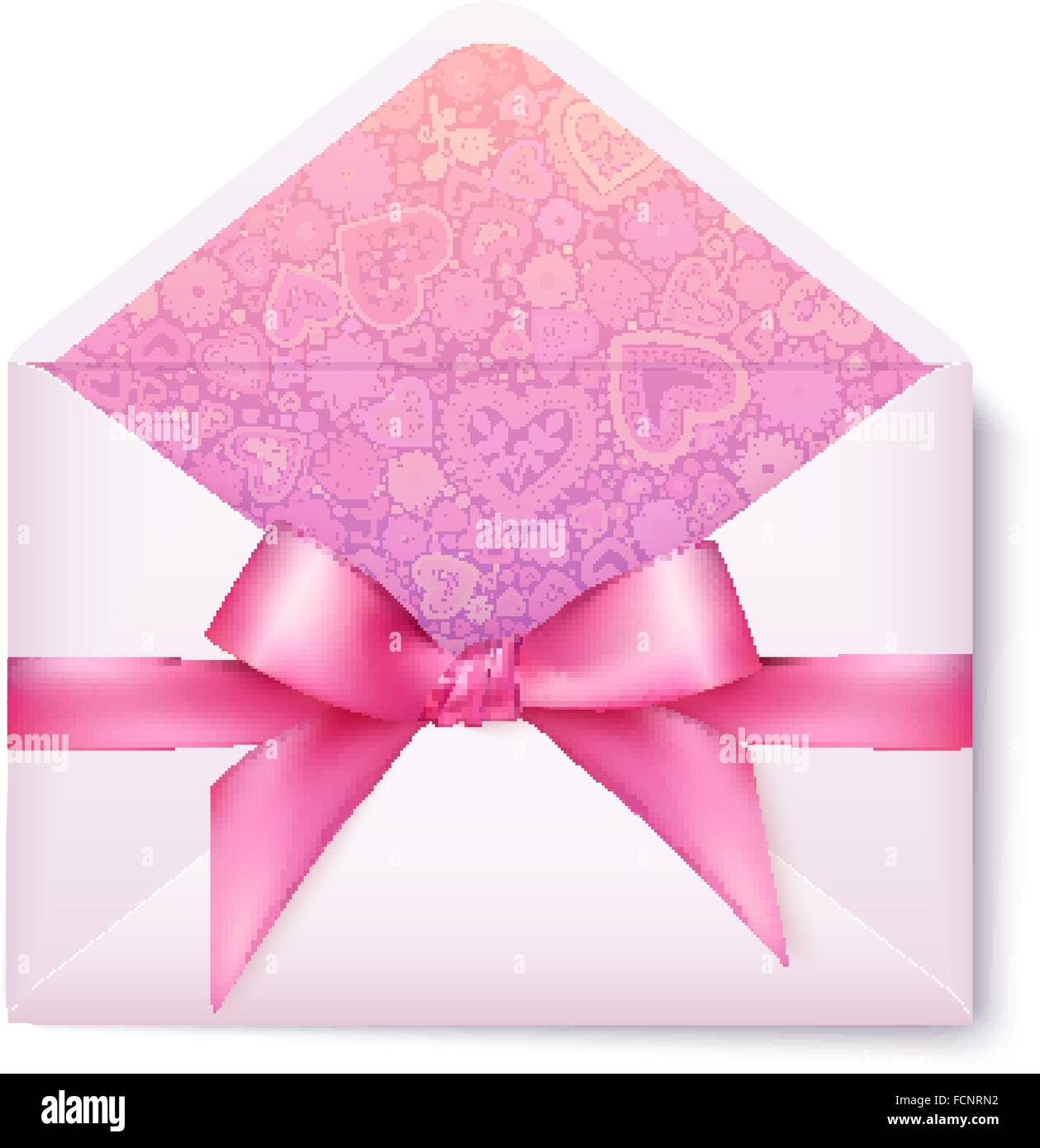 Pink gift in female Stock Vector Images - Alamy