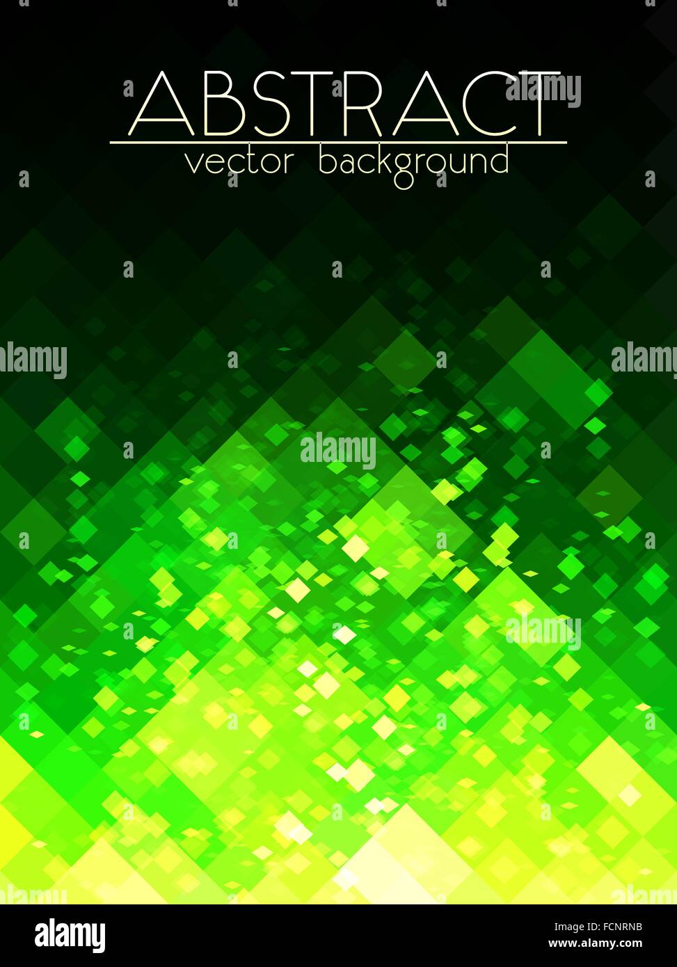 Bright green grid abstract vertical background Stock Vector Image & Art ...
