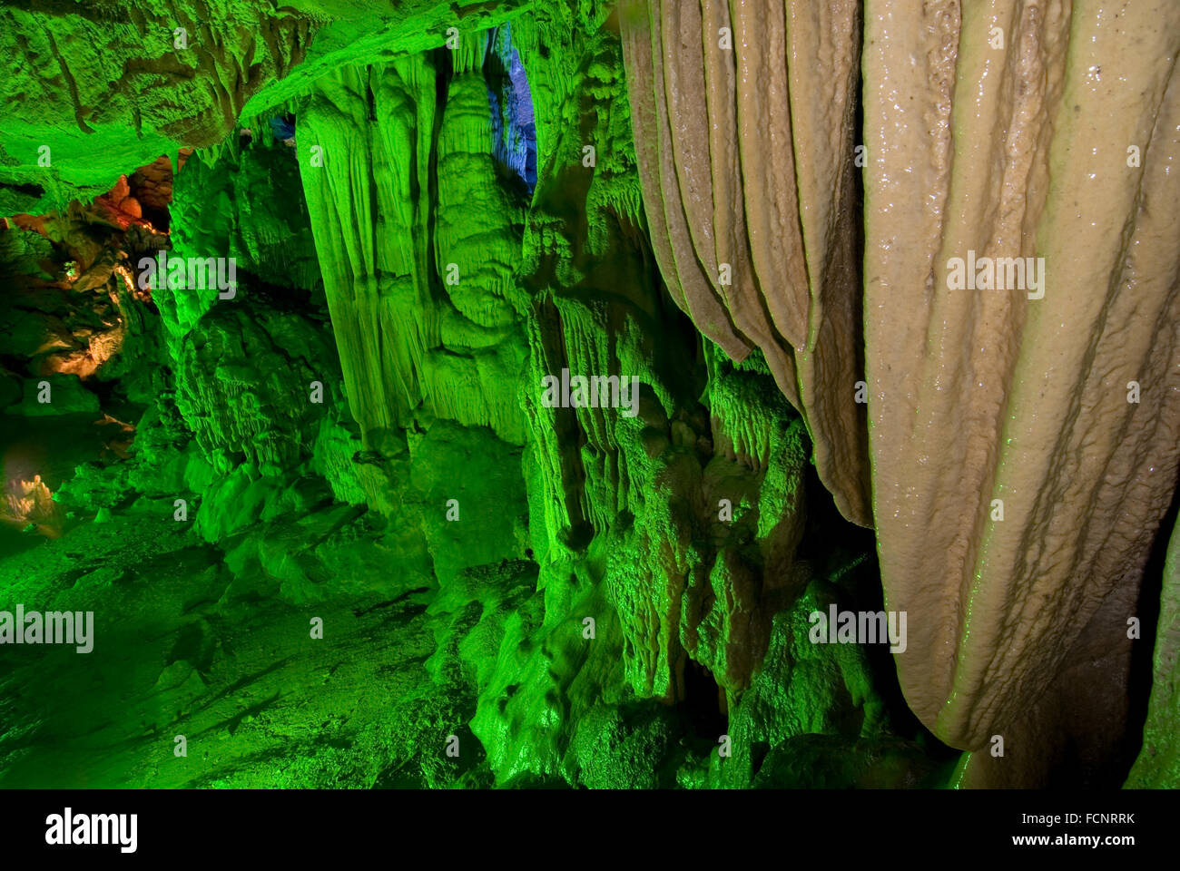 stalactites of Karst landform Stock Photo - Alamy