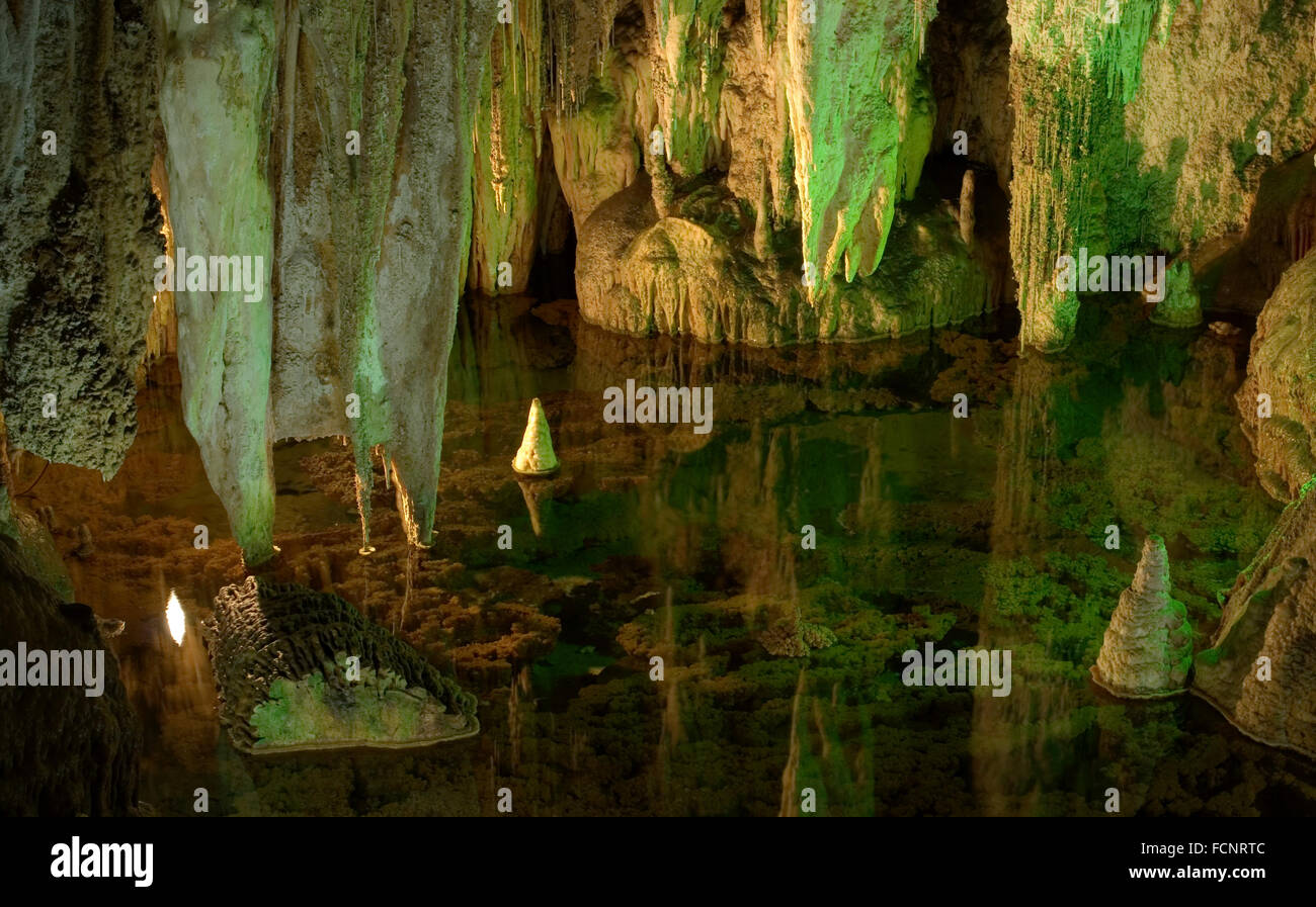 stalactites of Karst landform Stock Photo - Alamy