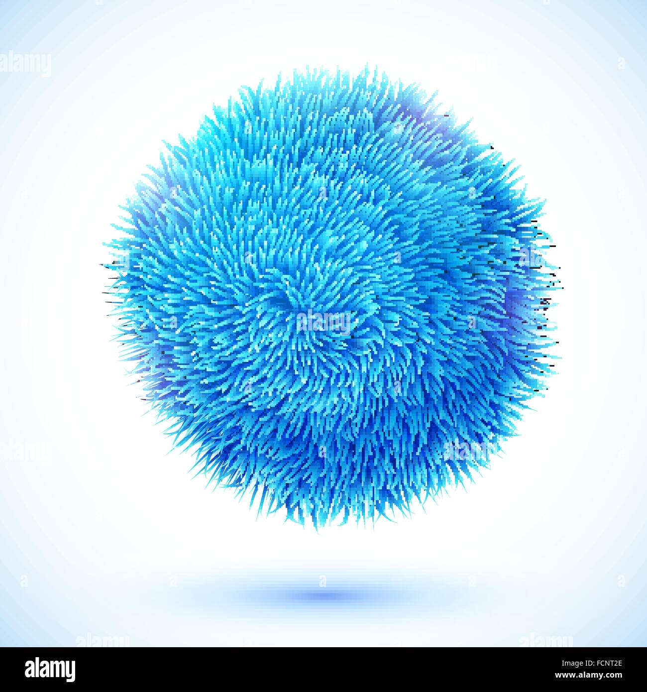 Ball fluffy toy Stock Vector Images - Alamy