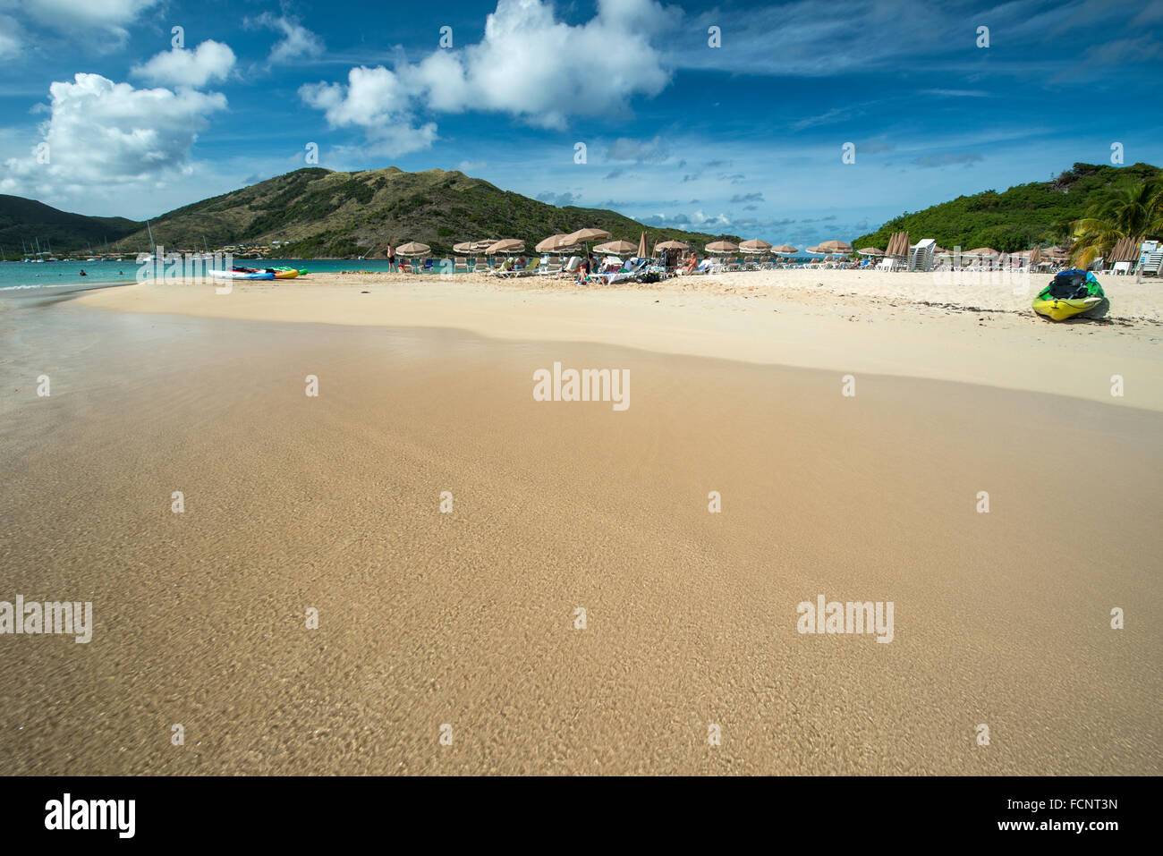 Pinel island, Caribbean sea Stock Photo - Alamy
