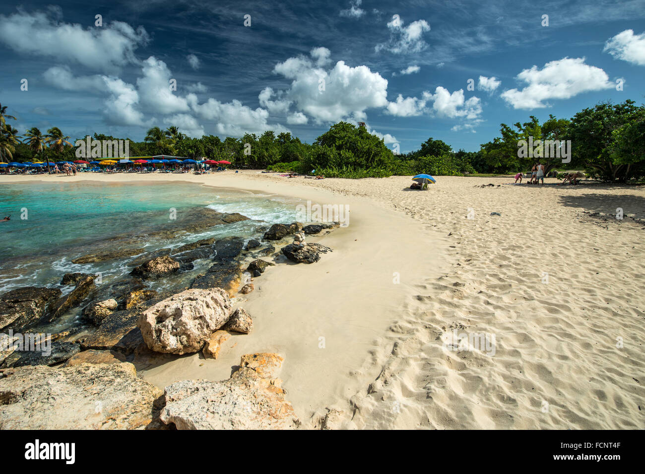 Mullet bay beach st martin hi-res stock photography and images - Alamy
