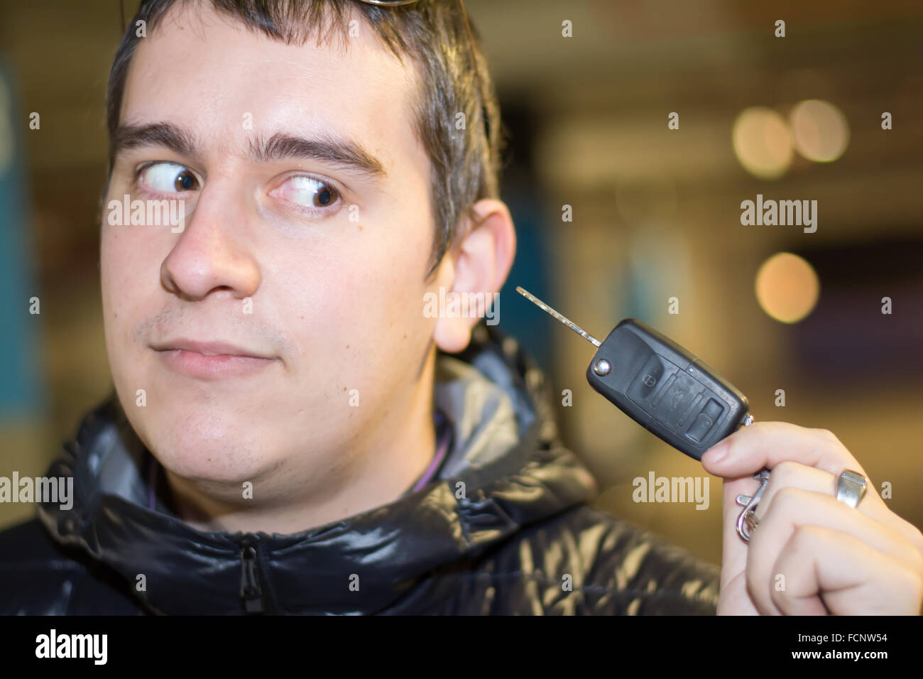Man holding driving license hi-res stock photography and images - Alamy