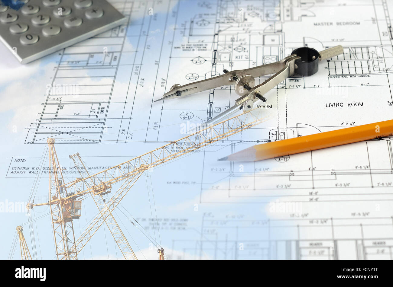 Construction collage hi-res stock photography and images - Alamy