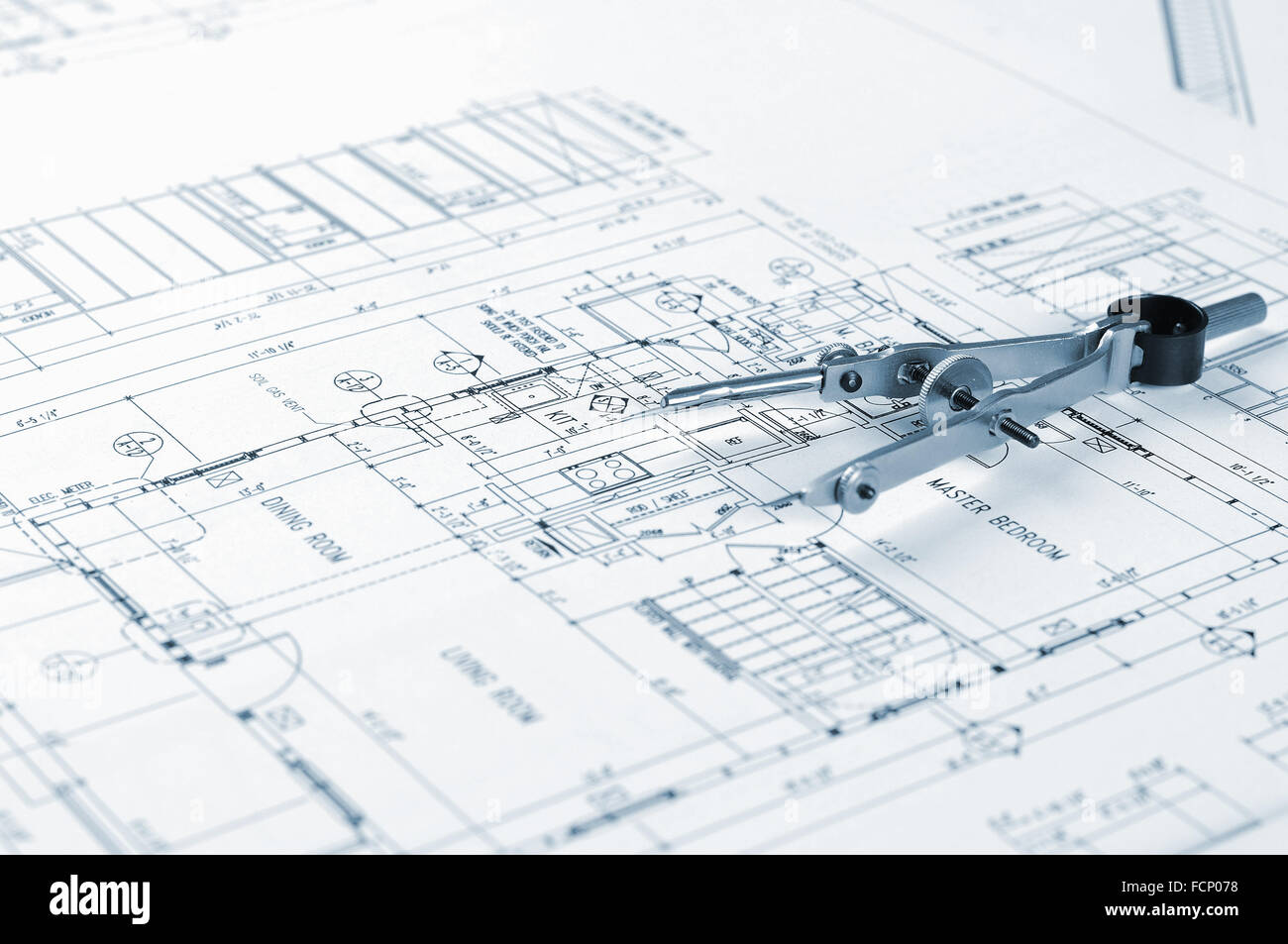 drawings of building homes and Tools Stock Photo - Alamy