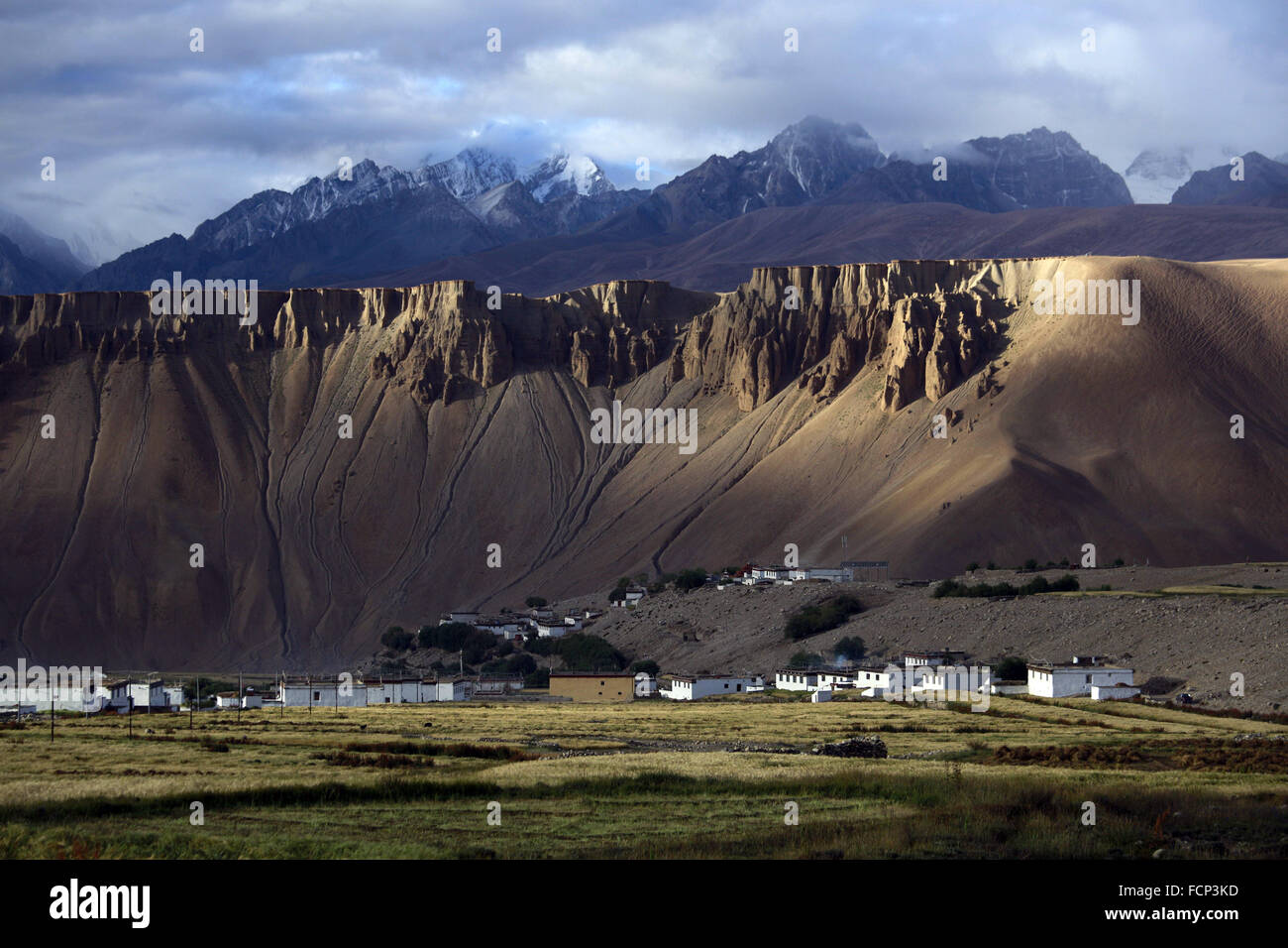 Burang County scenery Stock Photo - Alamy