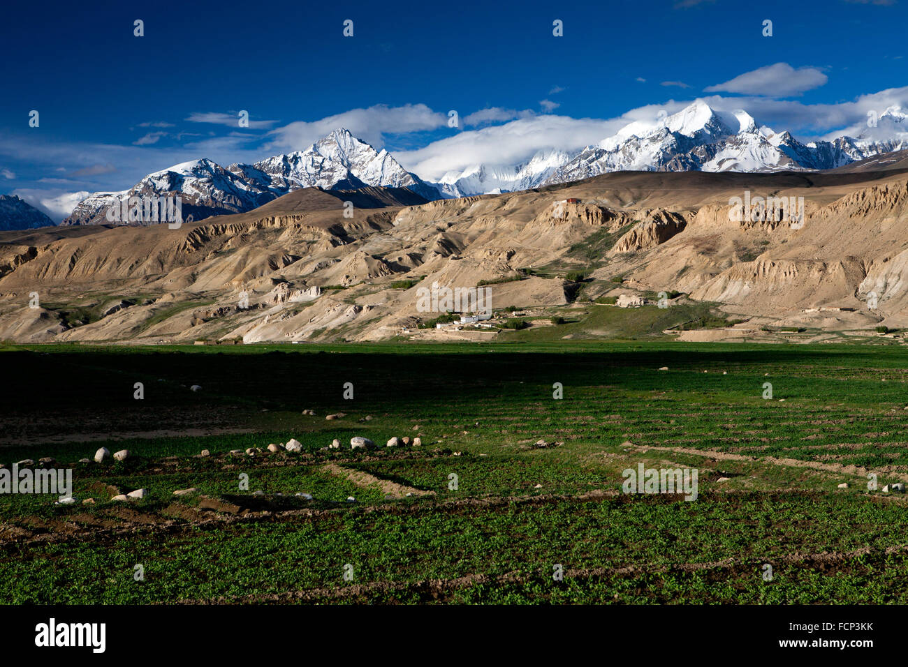 Burang County scenery Stock Photo - Alamy