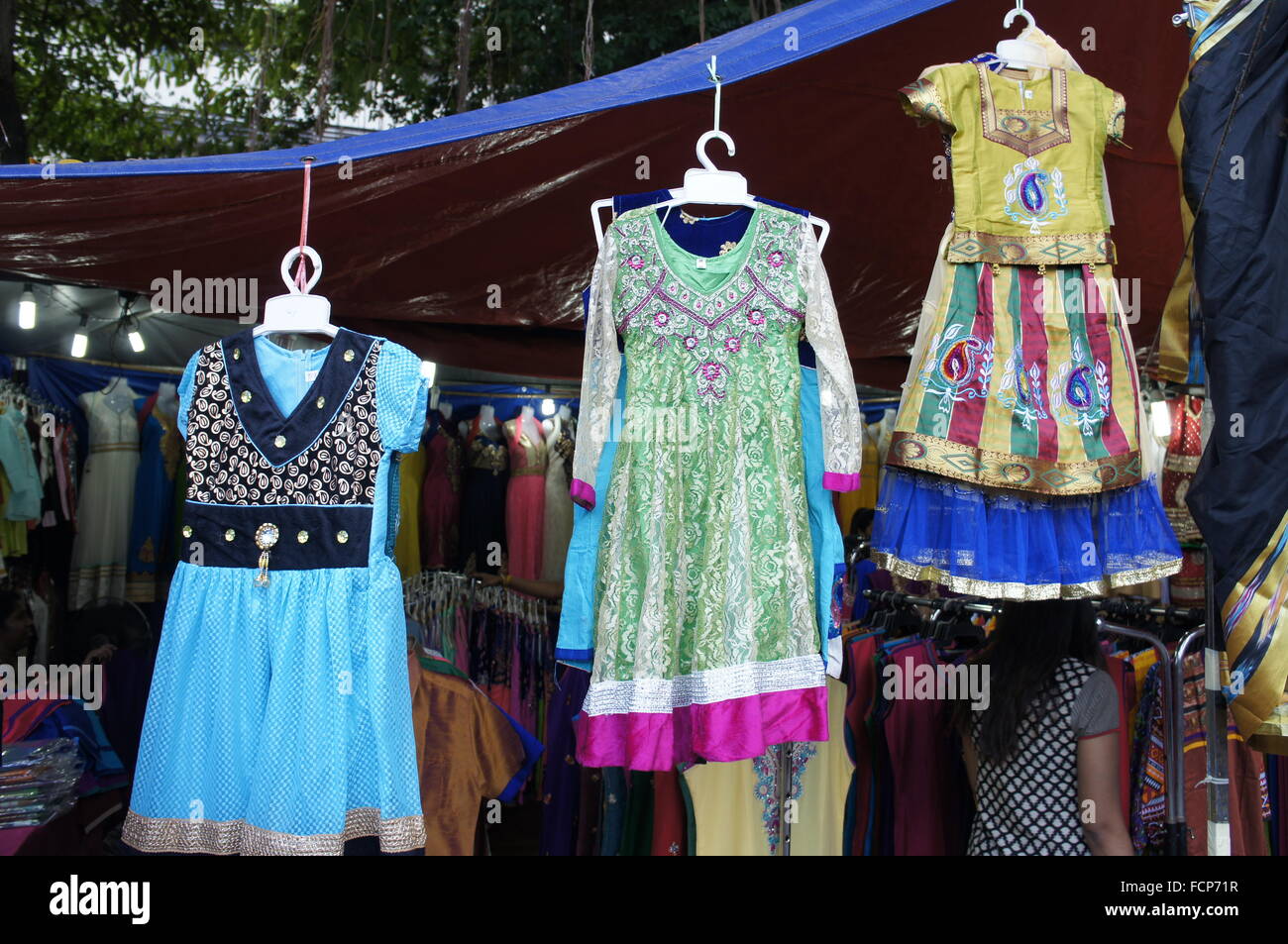 Indian children dresses Stock Photo - Alamy