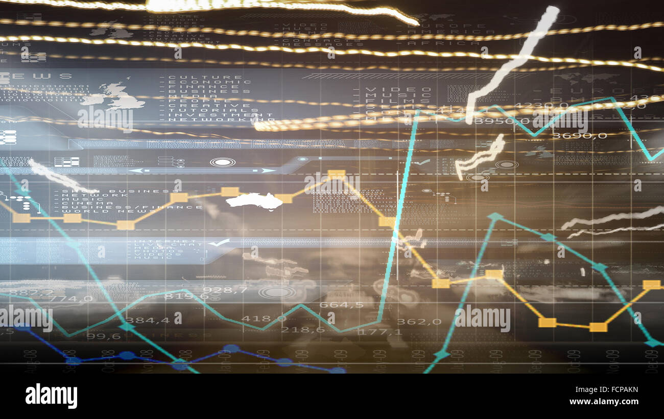 Background abstract image with binary code and icons Stock Photo - Alamy