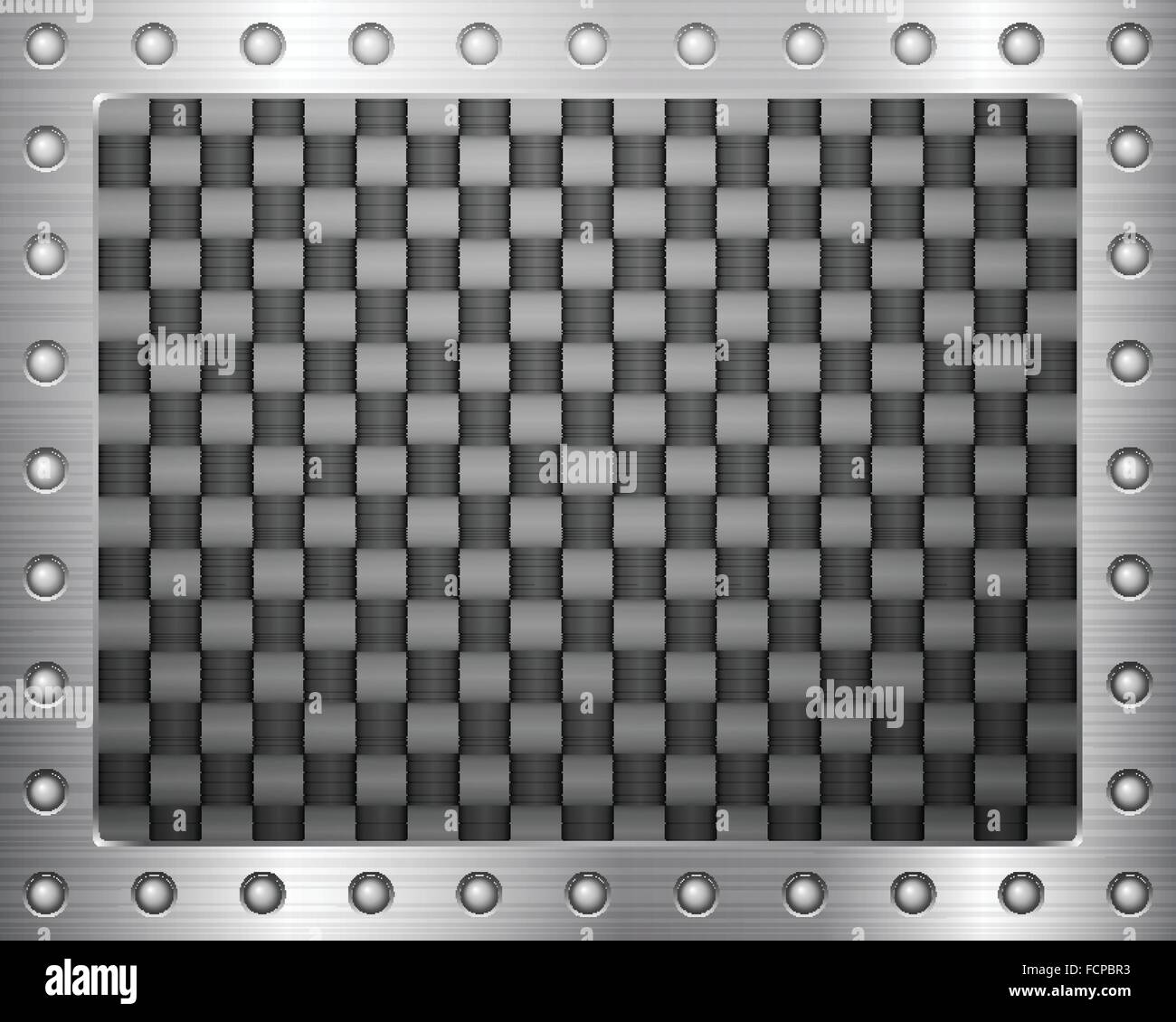 Pattern of metal texture background. Vector illustration Stock Vector ...