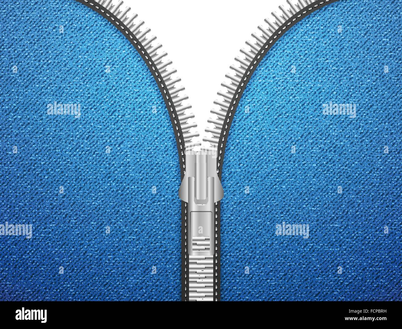 Zipper of jeans Stock Vector Images - Alamy