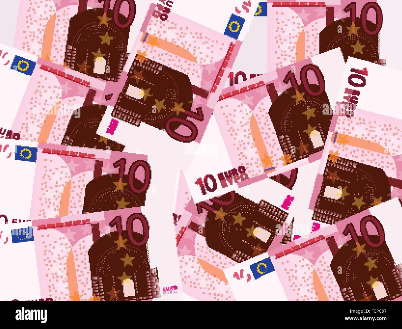 Banknotes Pattern Stock Vector Images - Alamy