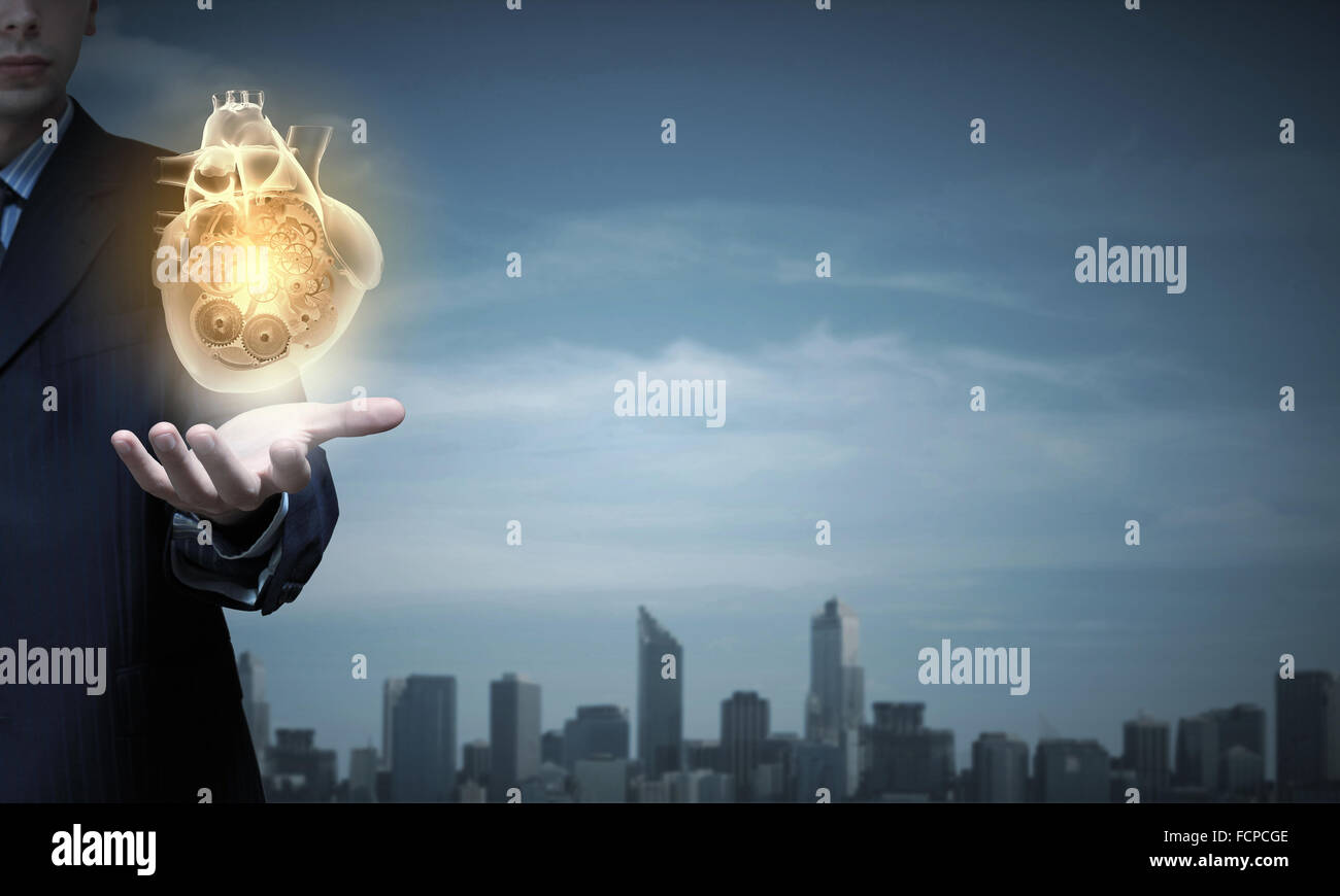 Digital heart hi-res stock photography and images - Alamy