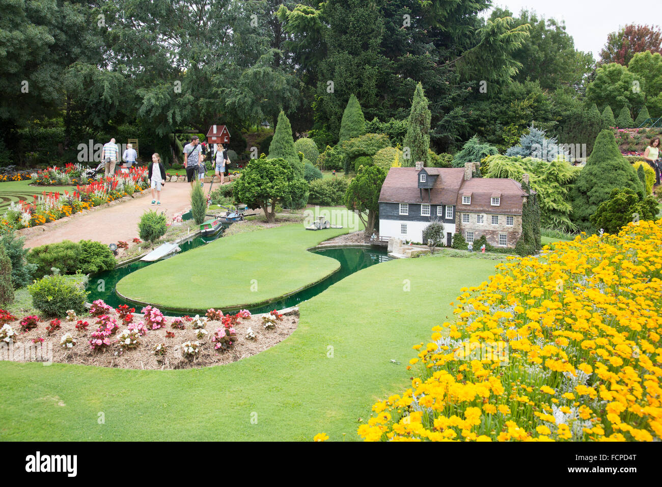 Cockington Green Gardens in Australian Capital Territory, the miniature ...