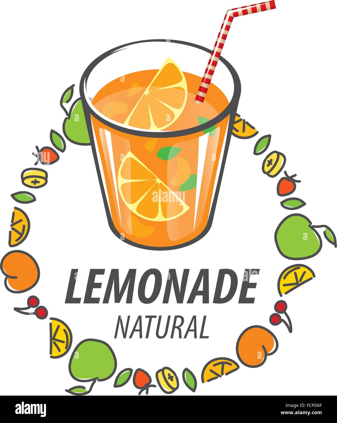 logo for lemonade Stock Vector Image & Art - Alamy